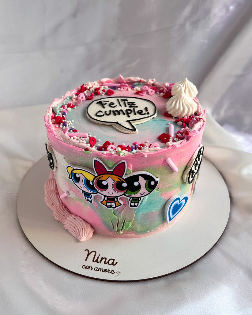 CHICAS SUPER PODEROSAS CAKE – ninaconamore